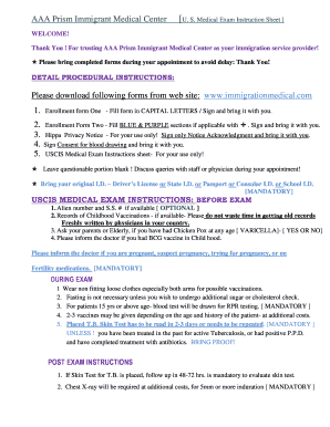 Fillable Online 2. New Patient Instructions - Prism Medical Center Fax ...