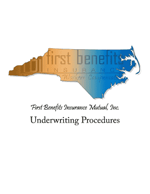 Fillable Online firstbenefits Underwriting Procedures - First Benefits ...