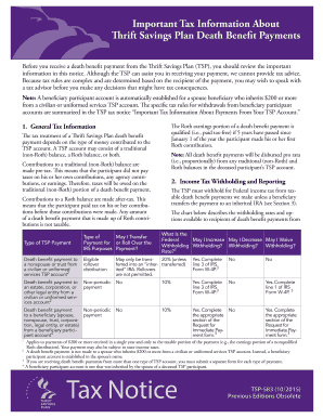 Fillable Online tsp - tsp Fax Email Print - pdfFiller