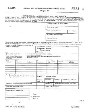 Fillable Online Military Buy Back Info and Forms - NALC Branch 908 Fax ...