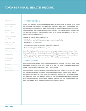 Personal Health Record Template Pdf | pdfFiller