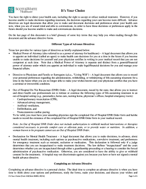 Fillable Online sw It's Your Choice - sw Fax Email Print - pdfFiller