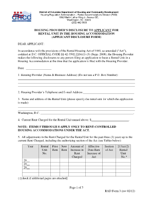 Rad Form 3 - Fill Online, Printable, Fillable, Blank | pdfFiller