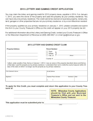 Fillable Online revenue wi Form 1005 Credit Application Fax Email Print ...