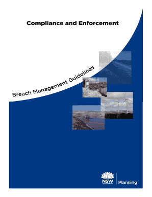 Fillable Online Breach Management Guidelines Fax Email Print - pdfFiller