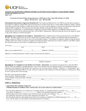 Fillable Online hr ucf University of Central Florida Certification of ...