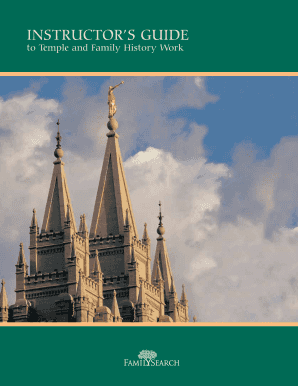 Fillable Online lds to Temple and Family History Work Fax Email Print ...