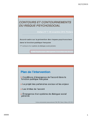 La prévention des risques psychosociaux