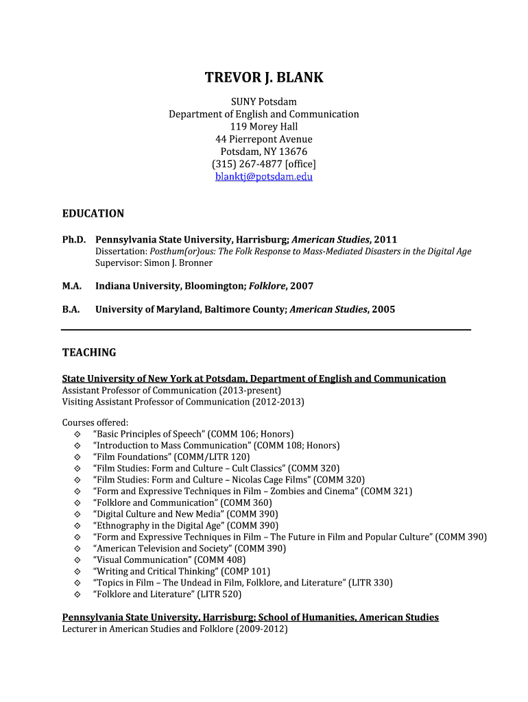 Rfillable Resume Fill Online Printable Fillable Blank PdfFiller