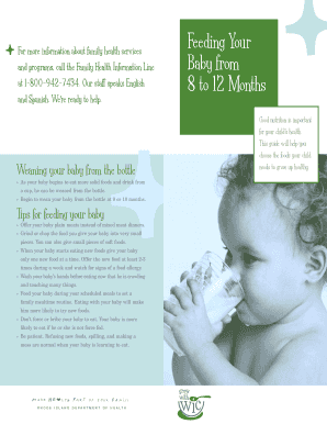 Baby Feeding Schedule Forms and Templates - Fillable & Printable ...