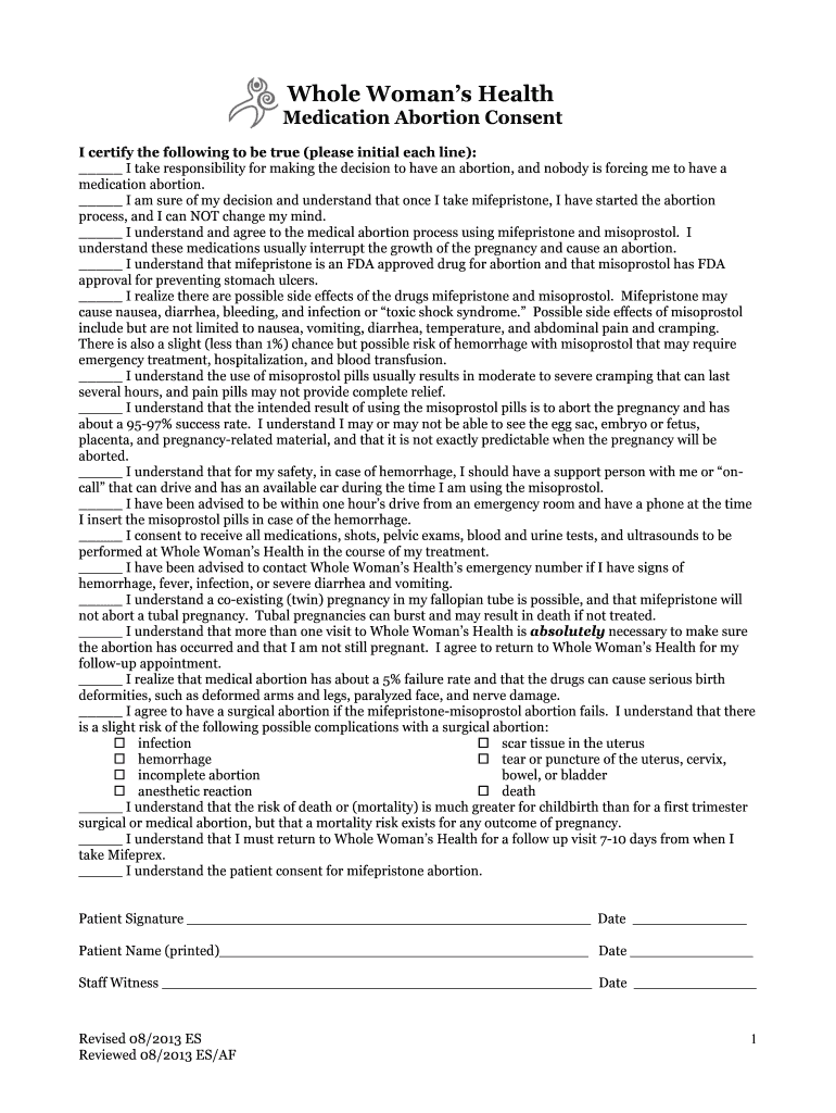 Fillable Online 2.11-Medical-Abortion-Consent Fax Email Print - pdfFiller