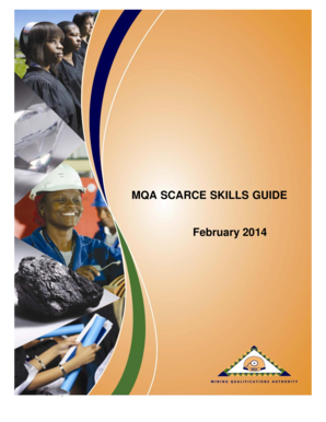 Fillable Online MQA Guide Scarce Skills 2014.pdf - Mining ...