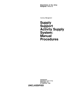 Supply Support Activity Handbook - Fill Online, Printable, Fillable ...