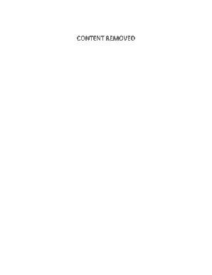 Fillable Online CONTENT REMOVED Fax Email Print - pdfFiller