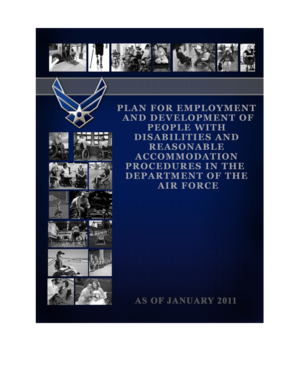 Fillable Online af AF Plan - Employment Procedures - Air Force Link ...