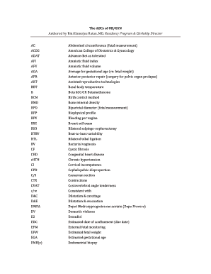 Fillable Online columbiaobgyn Helpful Information - The ABCs of OB-GYN ...