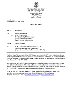Fillable Online courts mi 2011-01 - Michigan Courts - courts mi Fax ...
