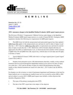 Industry Panel Request - Fill Online, Printable, Fillable, Blank ...