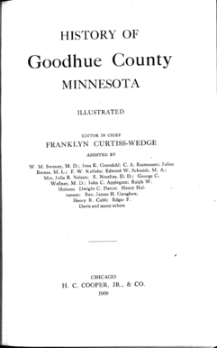 Fillable Online Goodhue County - Minnesota State Legislature Fax Email ...