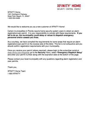 Fillable Online Requirements - Comcast Fax Email Print - pdfFiller