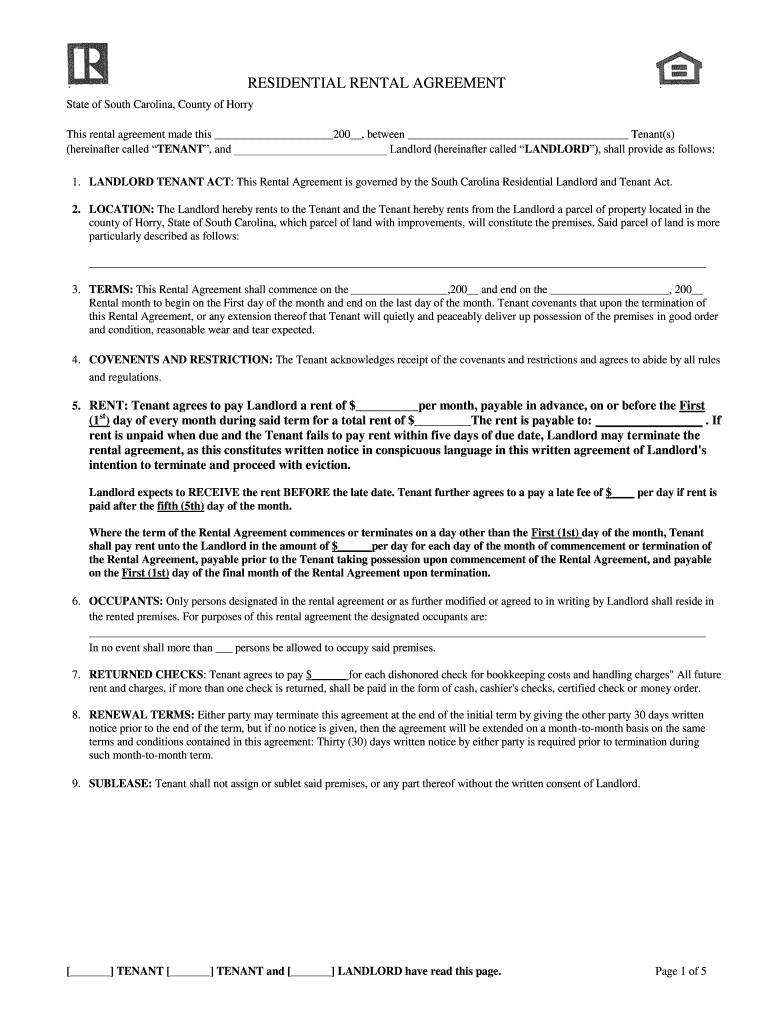 Fillable Online mbhaonline Sample Lease Agreement - Mbhaonline.org Fax Email Print - pdfFiller