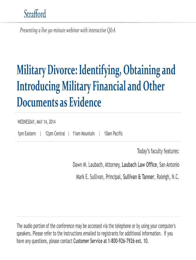 Fillable Online Introducing Military Financial and Other Fax Email ...