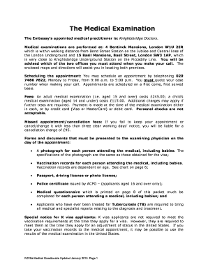 Fillable Online photos state The Medical Examination Fax Email Print ...