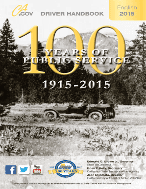 Fillable Online apps dmv ca Driver Handbook - apps dmv ca Fax Email ...
