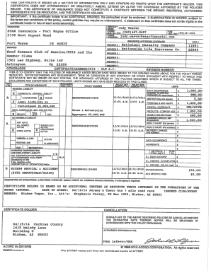 Acord Form 25 S195 Fillable Fill Online Printable Fillable Blank Images