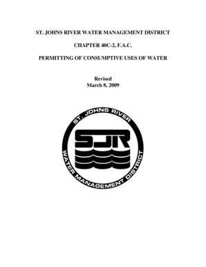 Fillable Online lakecountyfl Permitting of Consumptive Uses of Water ...