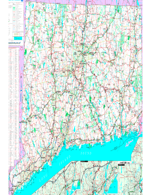 Fillable Online ct Connecticut Map Fax Email Print - pdfFiller