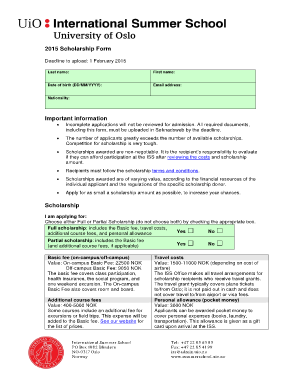 Fillable Online uio ISS 2016 Catalog - uio Fax Email Print - pdfFiller