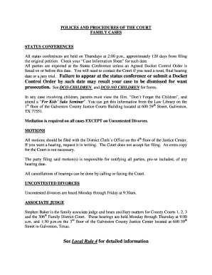 Fillable Online Family Cases Fax Email Print - pdfFiller