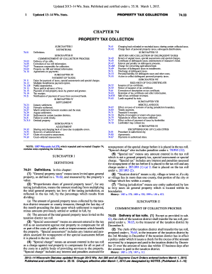 Fillable Online docs legis wisconsin Payment of real property taxes by ...