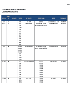 Fillable Online bia When does my lease expire Fax Email Print - pdfFiller