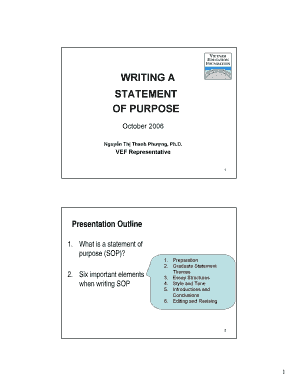 Fillable Online home vef WRITING A STATEMENT OF PURPOSE - home vef Fax ...