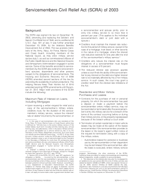 Fillable Online federalreserve Servicemembers Civil Relief Act (SCRA ...