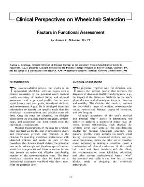 Fillable Online rehab research va Factors in Functional Assessment Fax ...