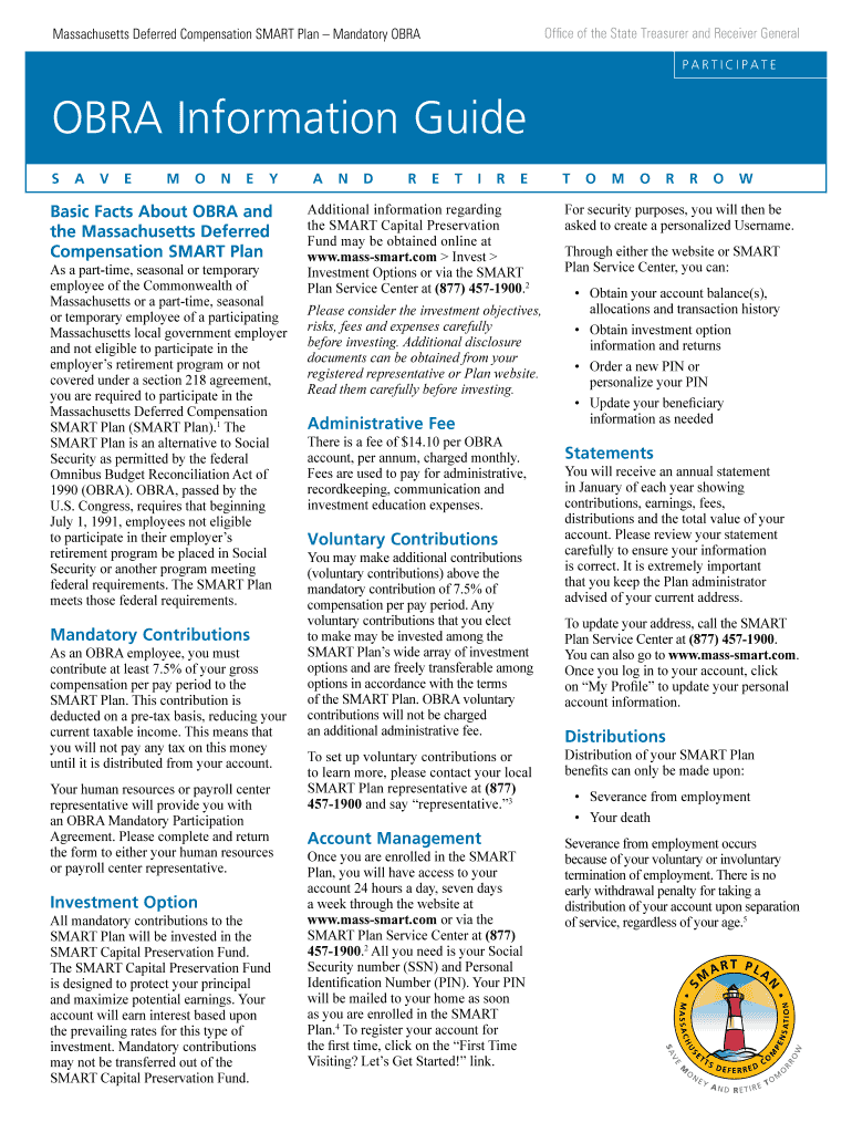 Fillable Online saugus-ma PARTICIPATE OBRA Information Guide - saugus ...