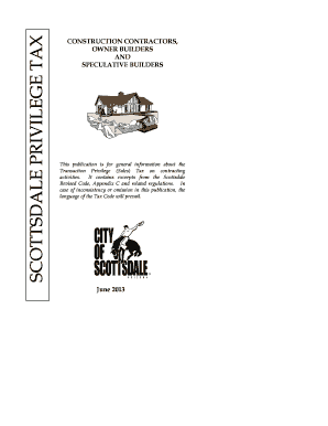 Fillable Online scottsdaleaz CONSTRUCTION CONTRACTORS, Fax Email Print ...