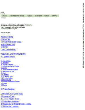 Fillable Online lb5 uscourts Commercial Arbitration Rules - lb5 ...