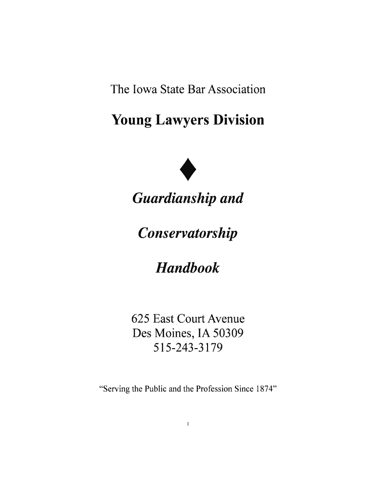 Fillable Online Guardianship and Conservatorship Handbook 2007.pub Fax ...