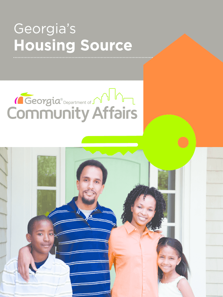 Fillable Online dca ga Georgia's Housing Source Fax Email Print - pdfFiller
