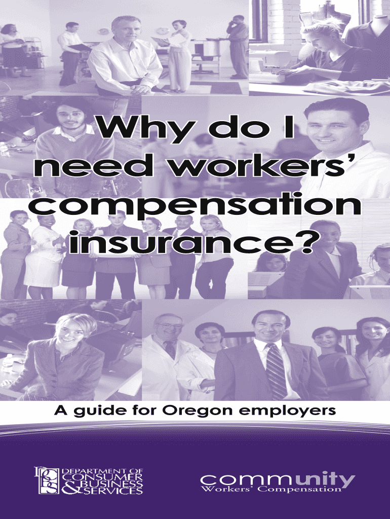 Fillable Online wcd oregon Why do I need workers' compensation ...