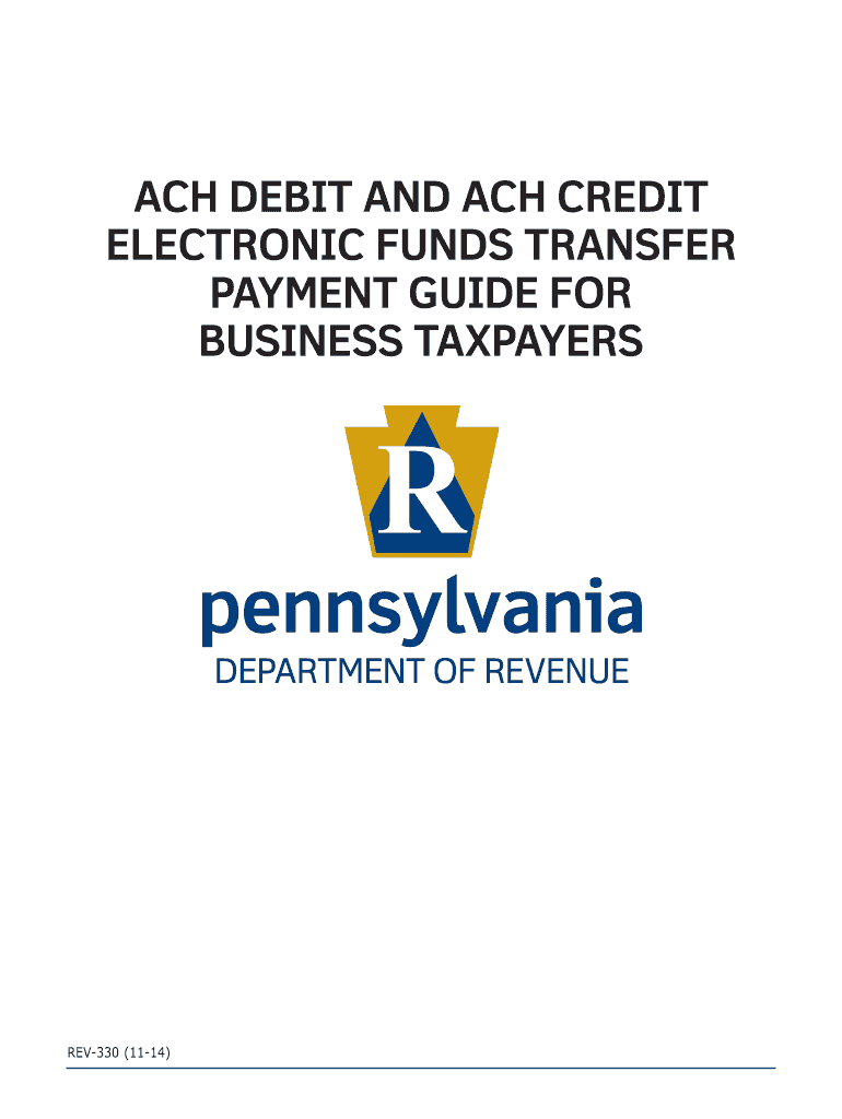 Fillable Online ACH Debit and ACH Credit Electronic Funds Transfer ...