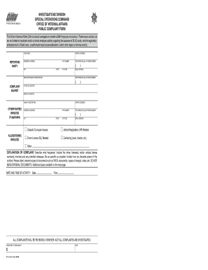 Fillable Online dmv ca INV 19 Investigations Division Special ...