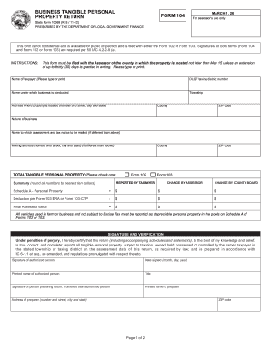 Fillable Online and Form 102 or Form 103) are required per 50 IAC 4 Fax ...