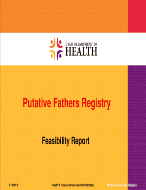 Fillable Online le utah Putative Fathers Registry Fax Email Print ...