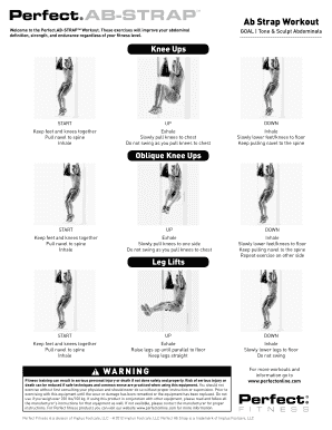 Fillable Online Ab Strap Workout Fax Email Print - pdfFiller
