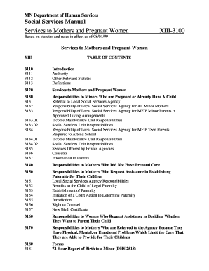 Fillable Online dhs mn Services to Mothers and Pregnant Women - dhs mn ...